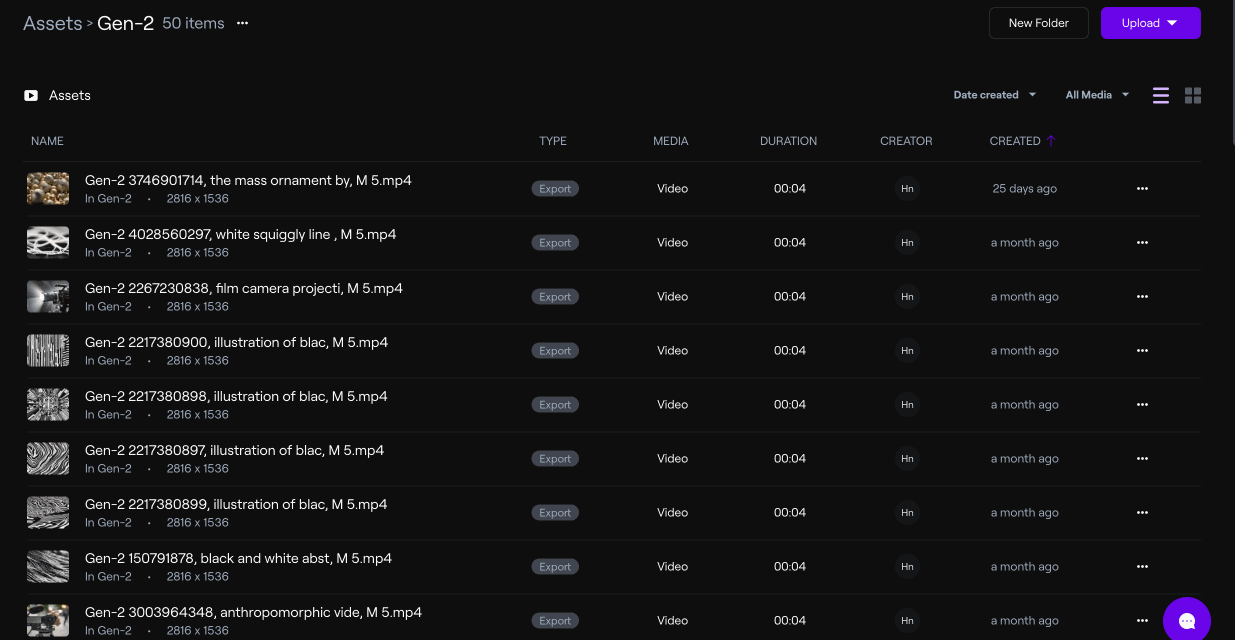 How to organize assets – Runway